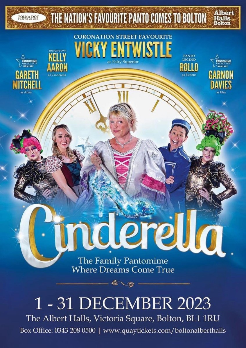 It’s Panto Season at the Albert Halls Bolton – Out and about mummy